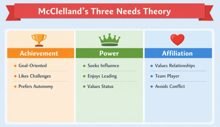 McClelland’s Theory of Needs: Understanding Motivation at Work - Parsadi