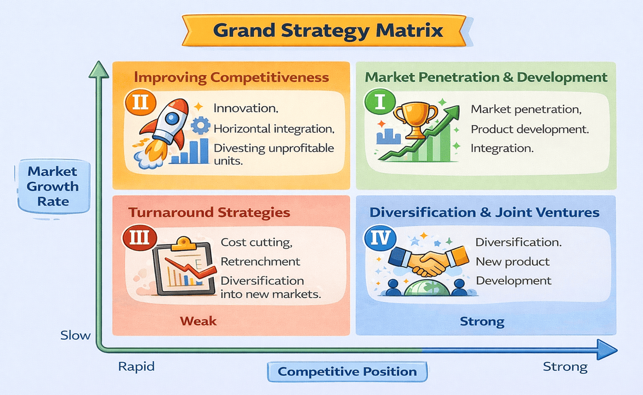 Grand Strategies: Definition, Meaning & Step-by-Step Process - Parsadi